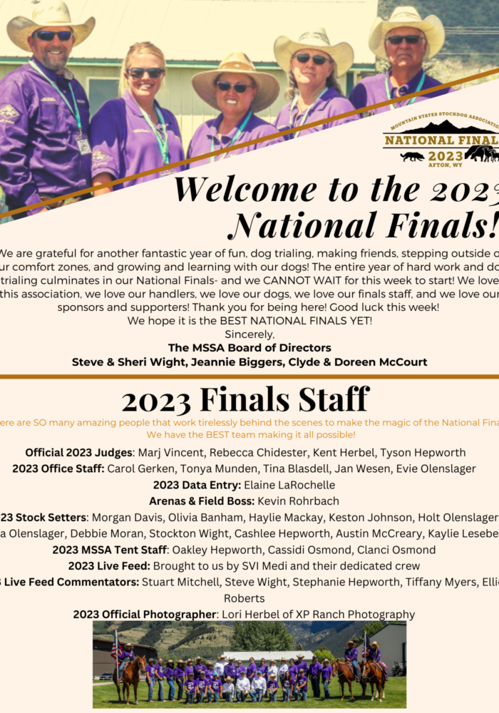 2023 Finals Program – MSSA